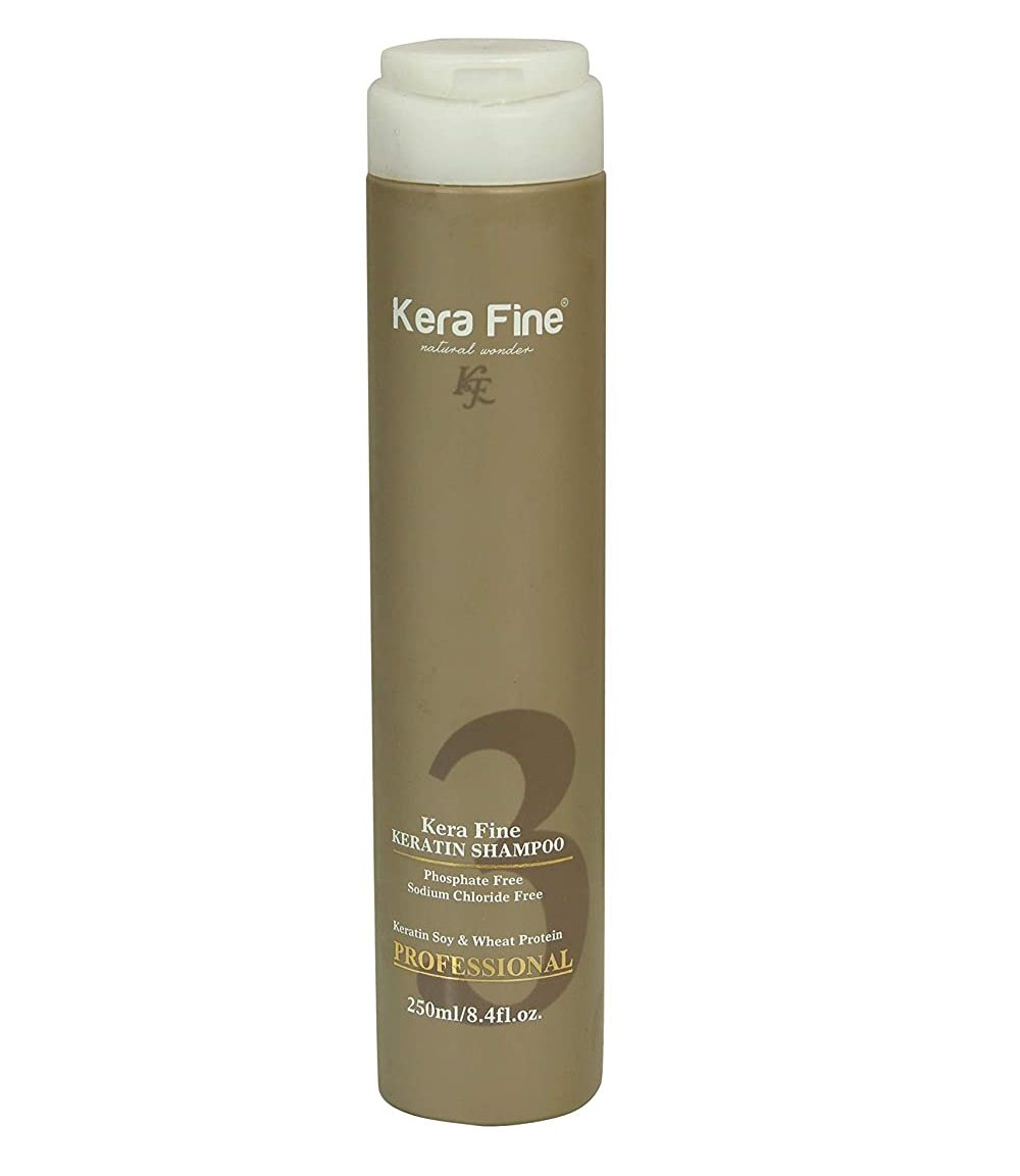 Kera Fine KF Keratin Shampoo - Professional 250 ML - Bluee