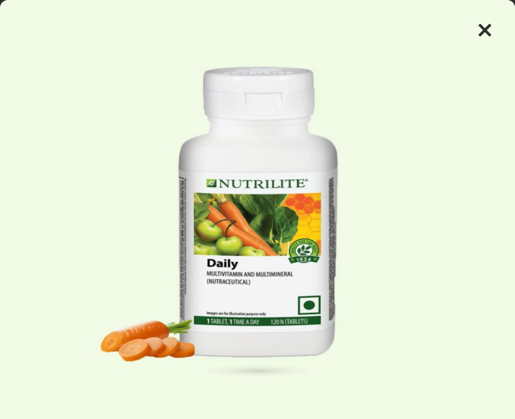 Amway Nutrilite Daily Multivitamin and Multimineral Tablets