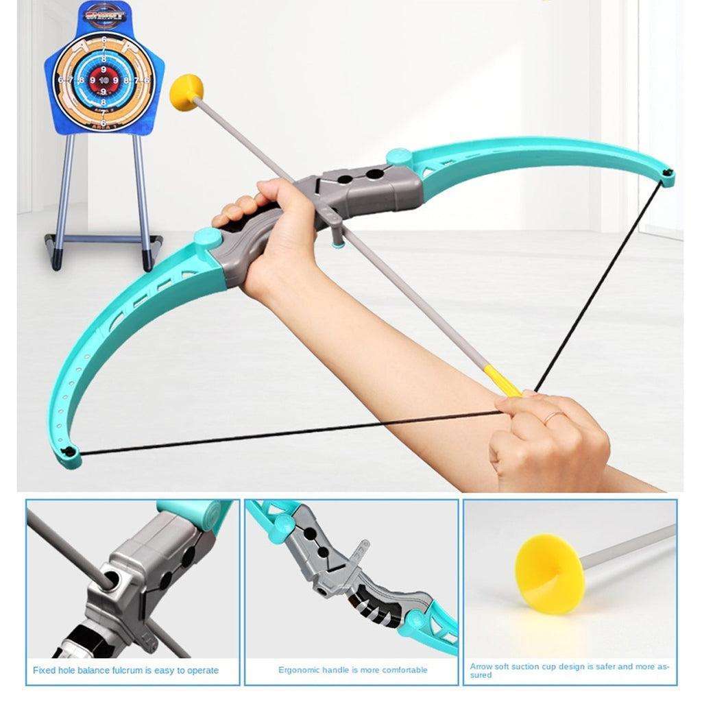 8032 Archer King Bow & Arrow Set For Kids - Bluee